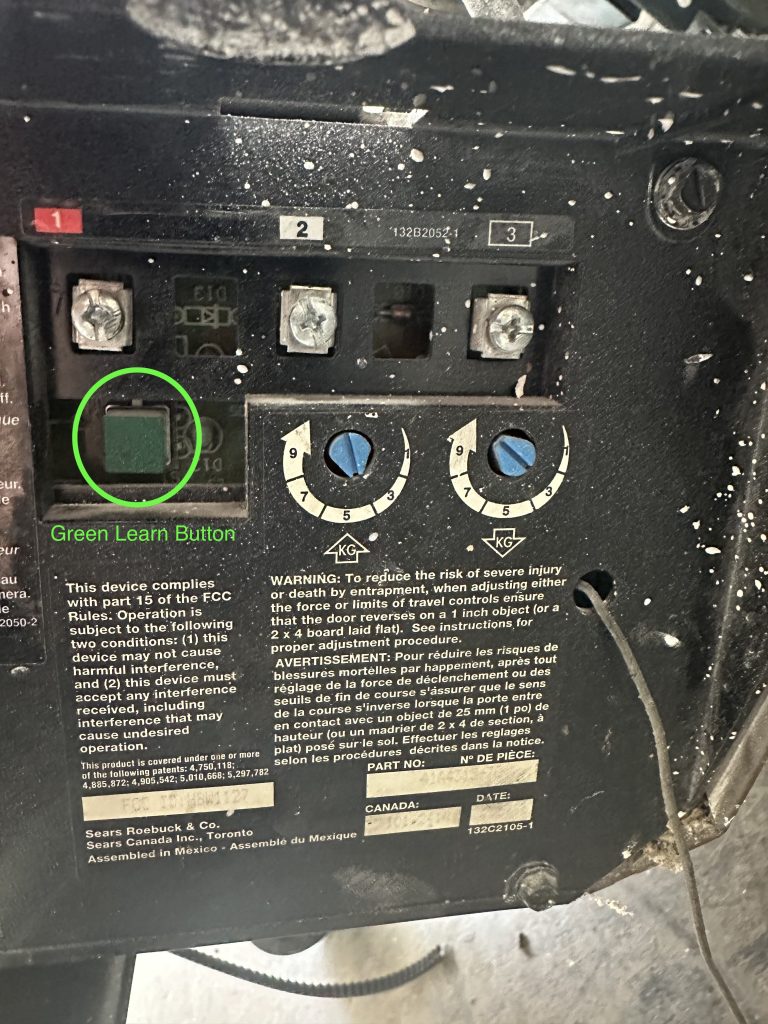 Programming Liftmaster 877MAX Wireless Keypad