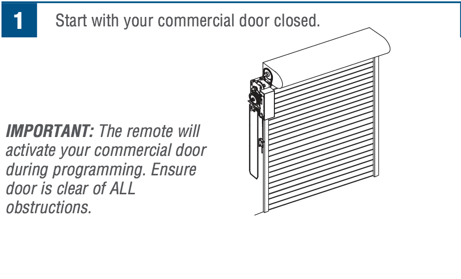 How to program Chamberlain universal mini remote control?