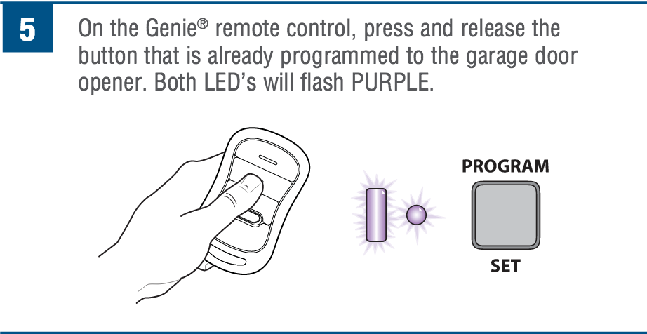 How to program Chamberlain universal mini remote control?