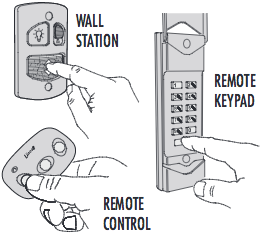 Programming Linear garage door opener Limit and Force