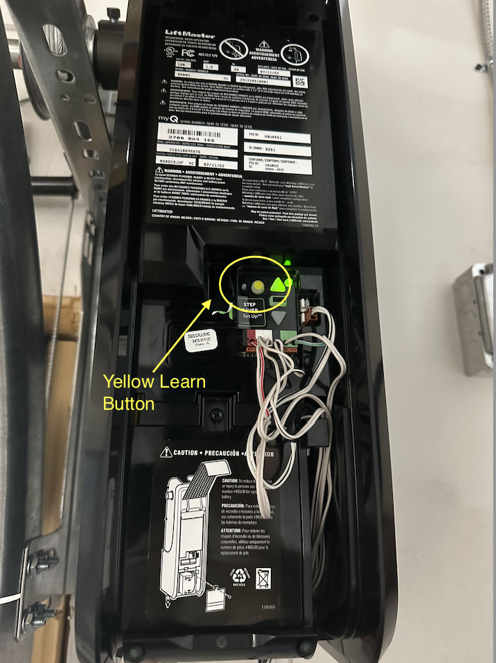 How to Program LiftMaster's 877LM Wireless Keypad to a Garage Door ...