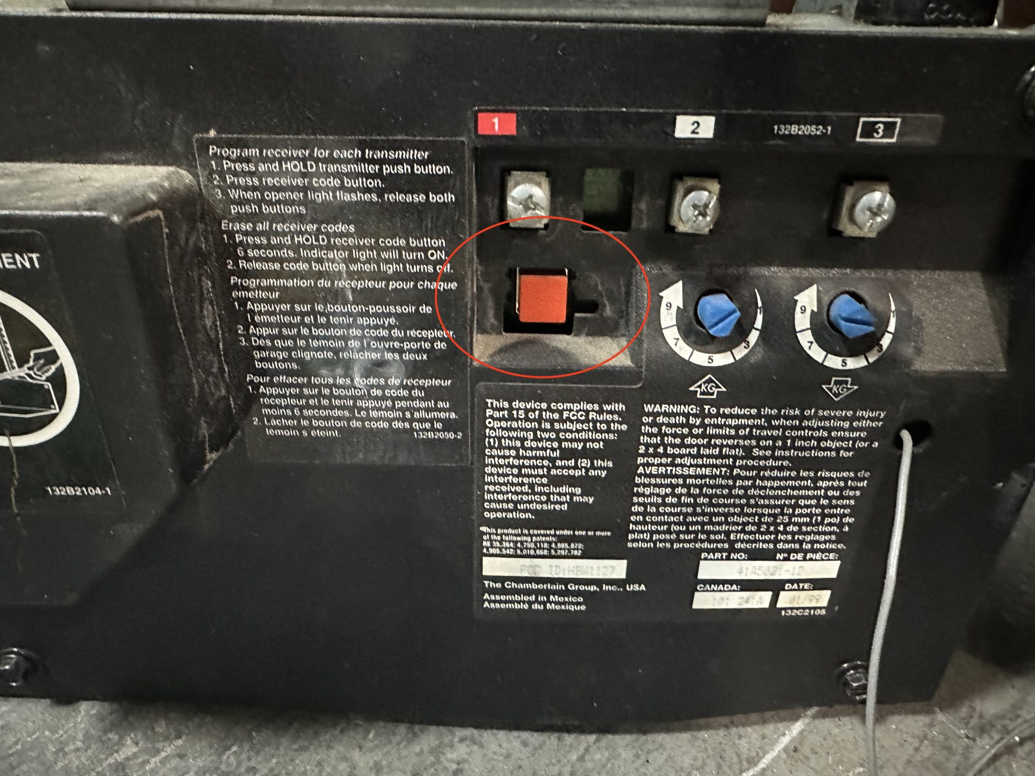 Programming Liftmaster 878MAX Wireless Keypad